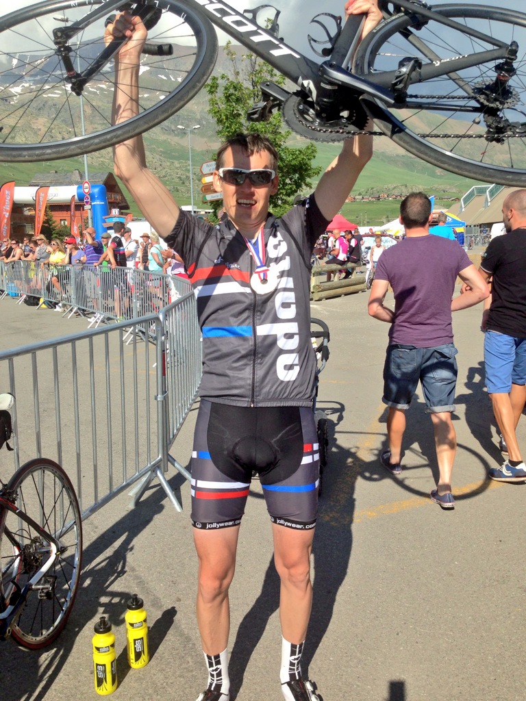 Marmotte Stories….Nick Saunders | theblackcatscyclingwhiskers
